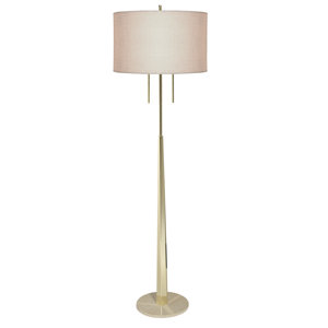 Thumprints Citrine 68'' Gold Traditional Floor Lamp | Wayfair